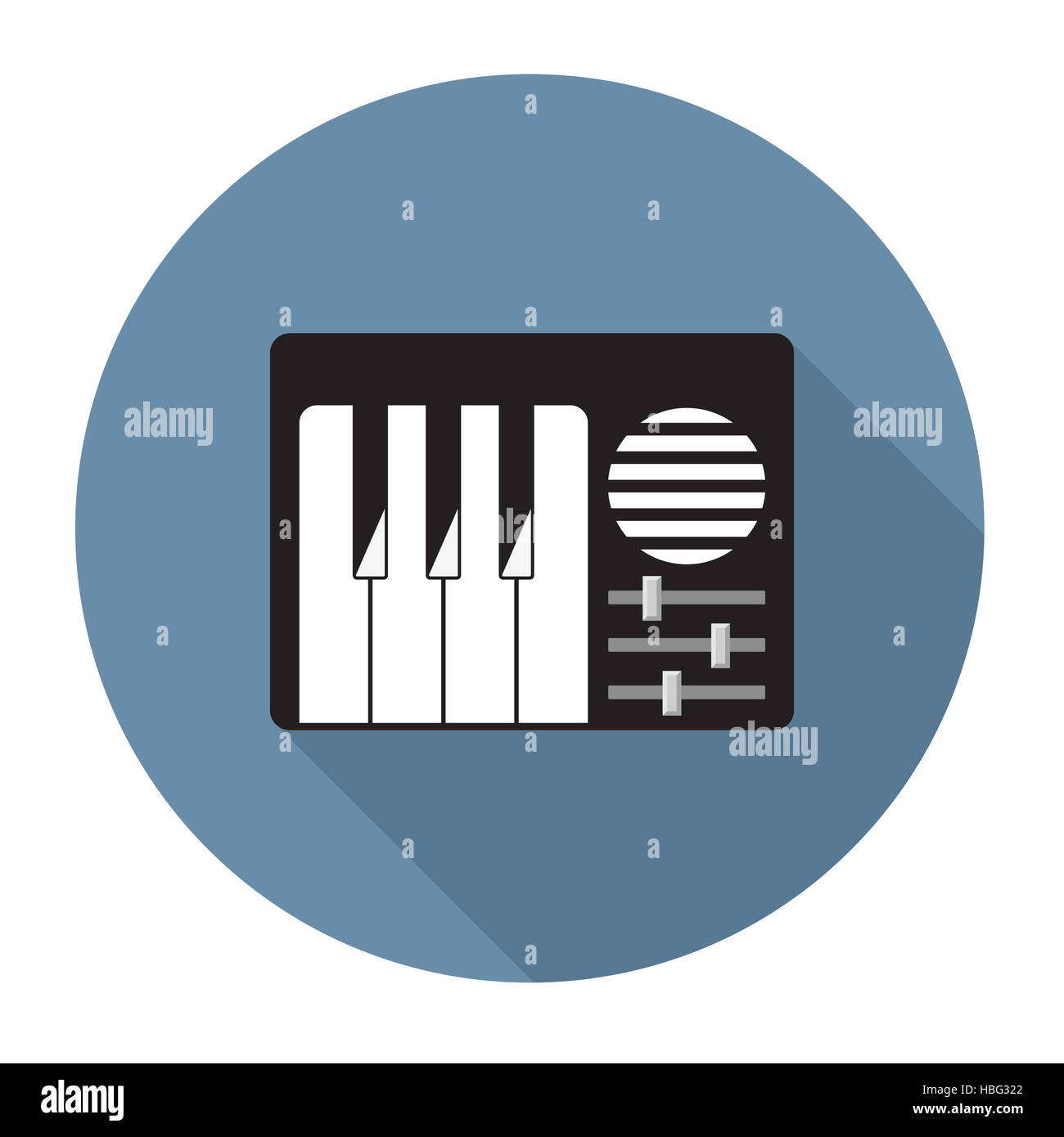 Electronic keyboard hi-res stock photography and images - Alamy