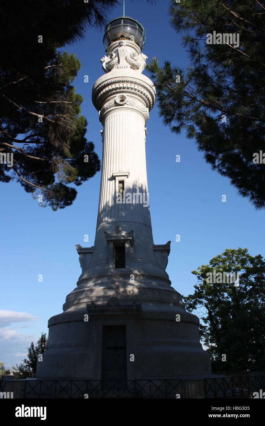 Rome, lighthouse Faro del Gianicolo Stock Photo - Alamy