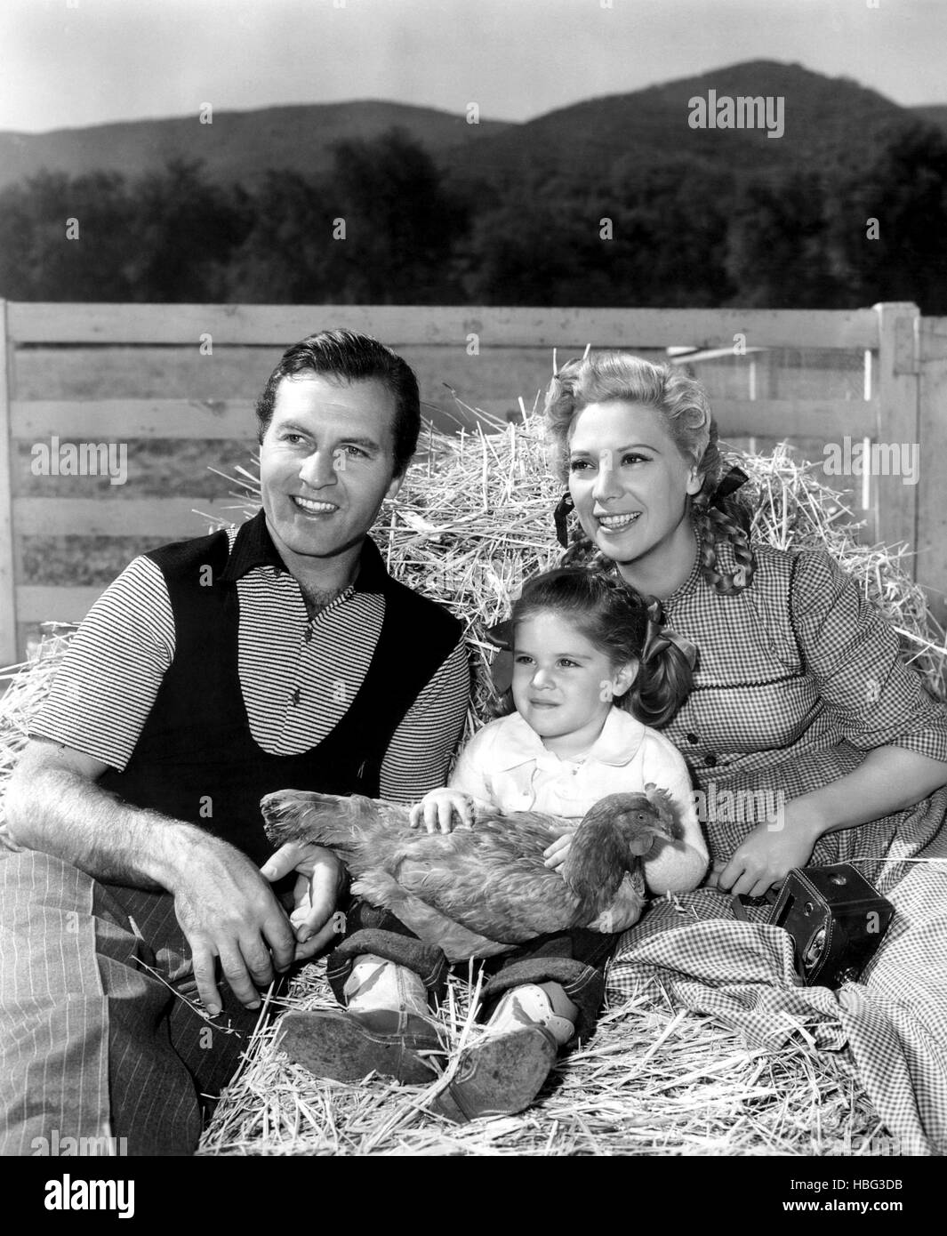 AARON SLICK FROM PUNKIN CRICK, from left: George Montgomery and ...