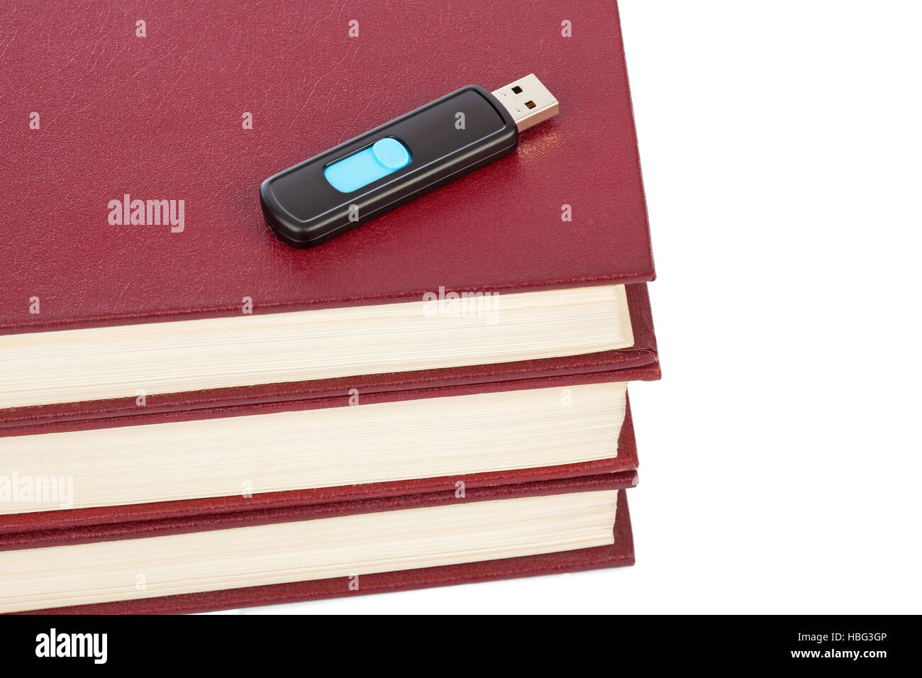 Stack red bible books hi-res stock photography and images - Alamy