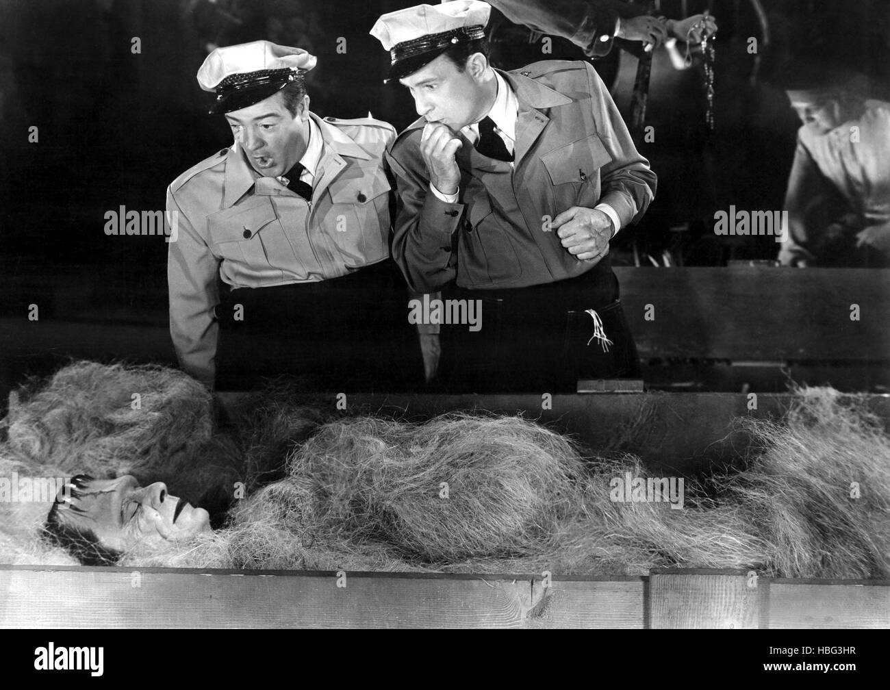 ABBOTT AND COSTELLO MEET FRANKENSTEIN, Glenn Strange, Lou Costello, Bud ...