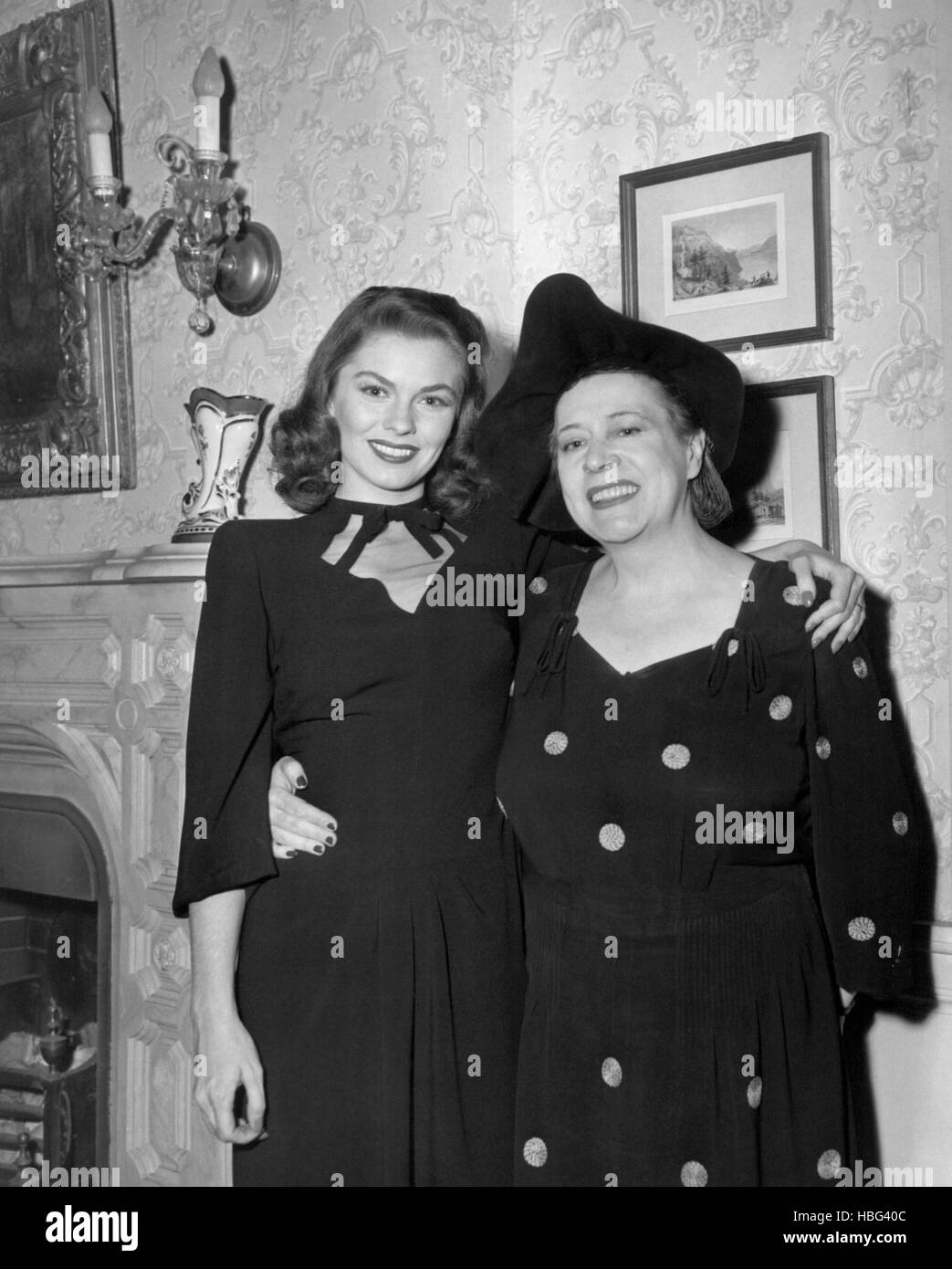 ABIE'S IRISH ROSE, Joanne Dru, the original play's author Anne Nichols ...