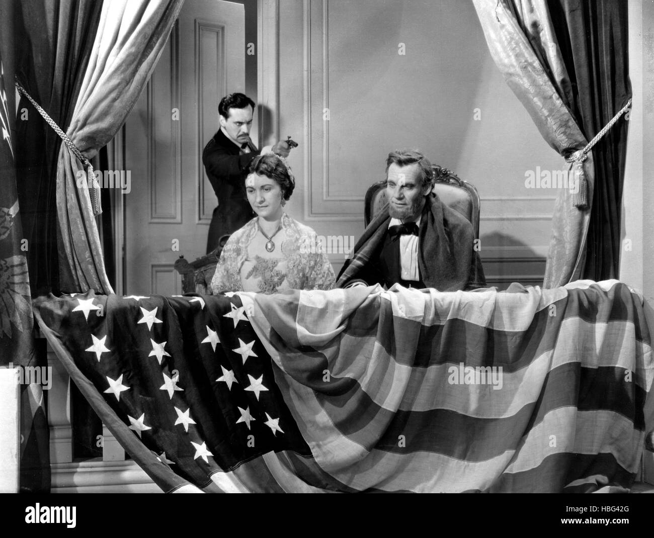 ABRAHAM LINCOLN, Ian Keith, Kay Hammond, Walter Huston, 1930 Stock ...