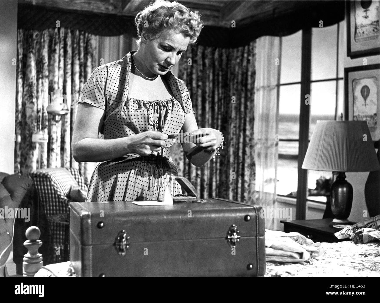 ABOUT MRS. LESLIE, Shirley Booth, 1954 Stock Photo - Alamy