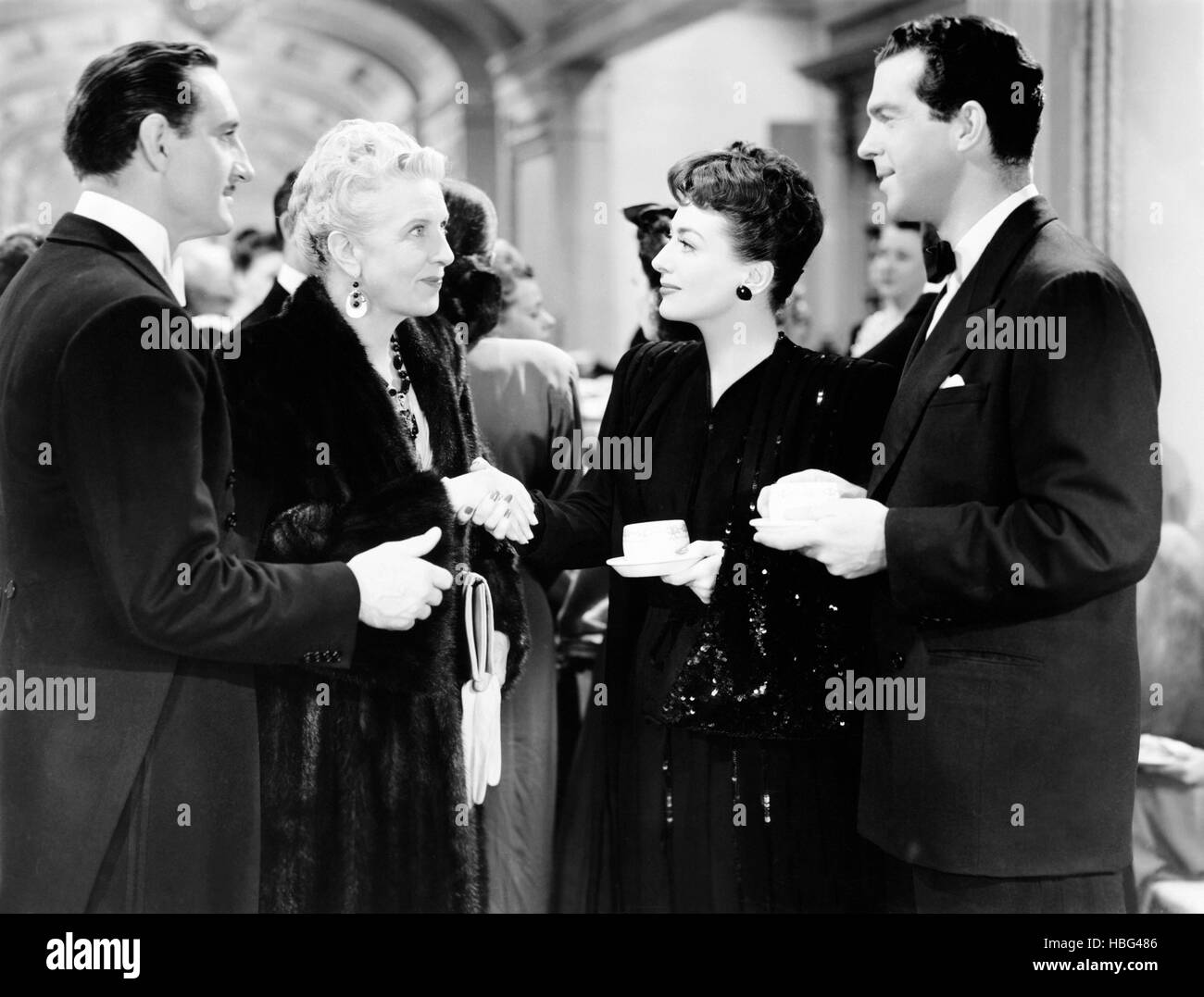 ABOVE SUSPICION, from left: Basil Rathbone, Cecil Cunningham, Joan ...