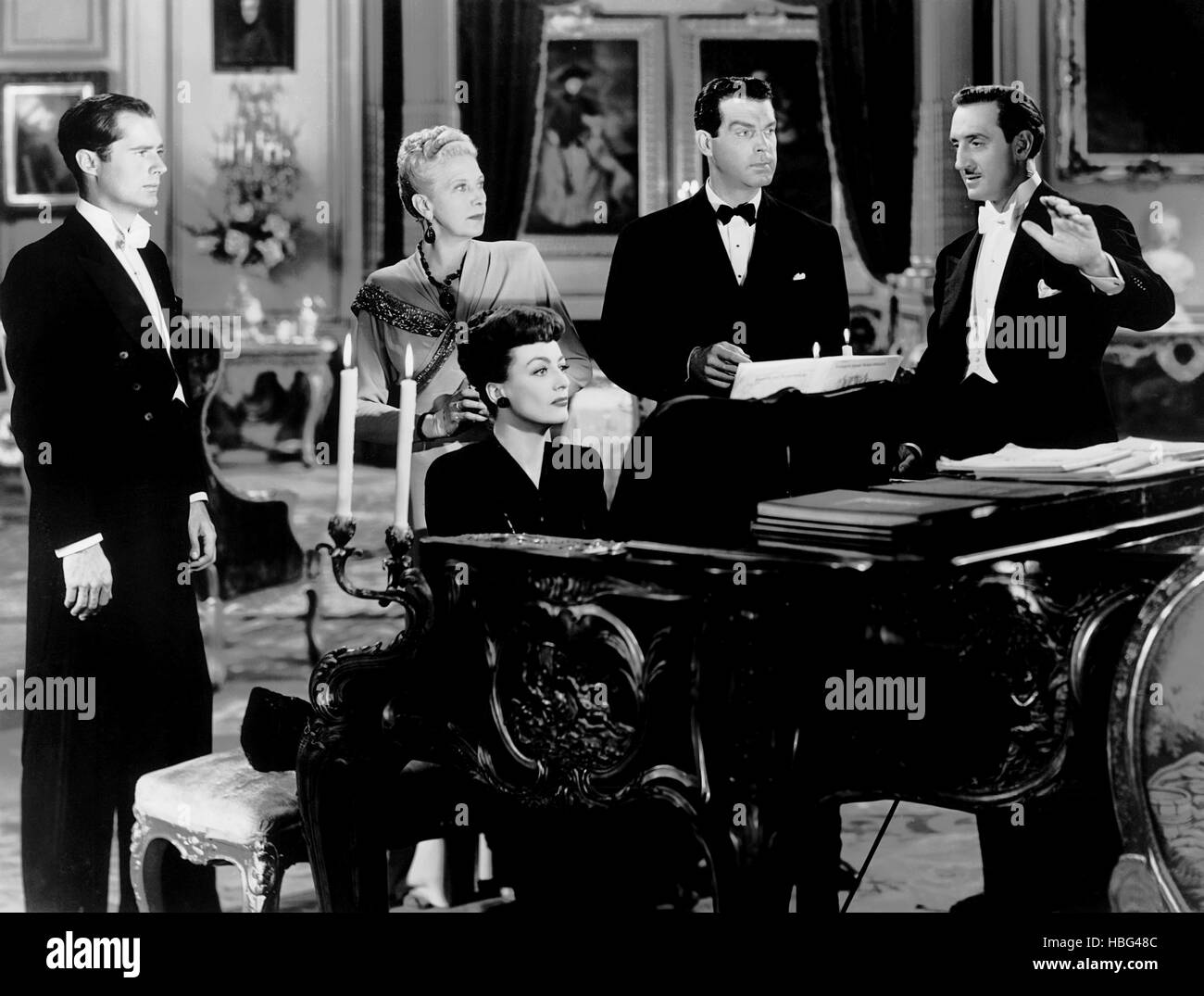 ABOVE SUSPICION, from left, Richard Ainley, Cecil Cunningham, Joan ...