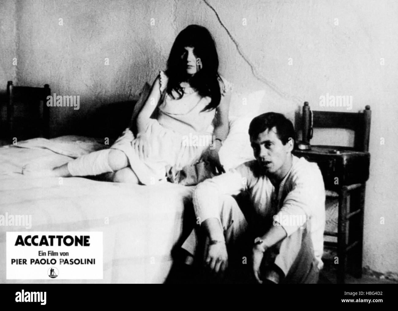 ACCATTONE!, from left: Franca Pasut, Franco Citti, 1961 Stock Photo - Alamy