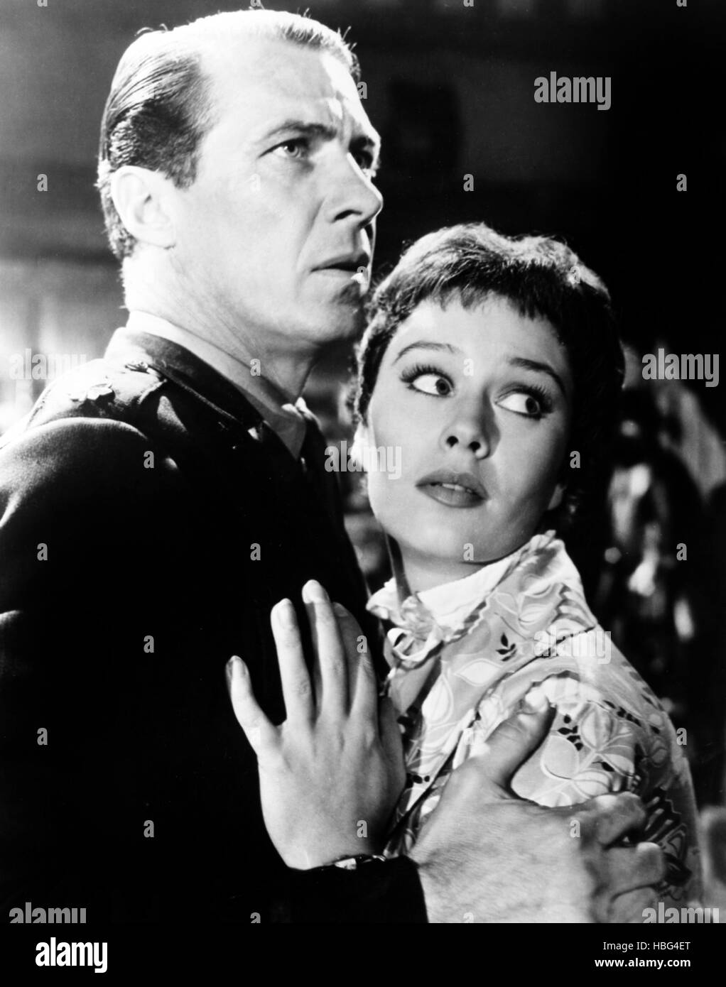 THE ACCURSED, (aka THE TRAITOR), l-r: Robert Bray, Jane Griffiths, 1957 ...