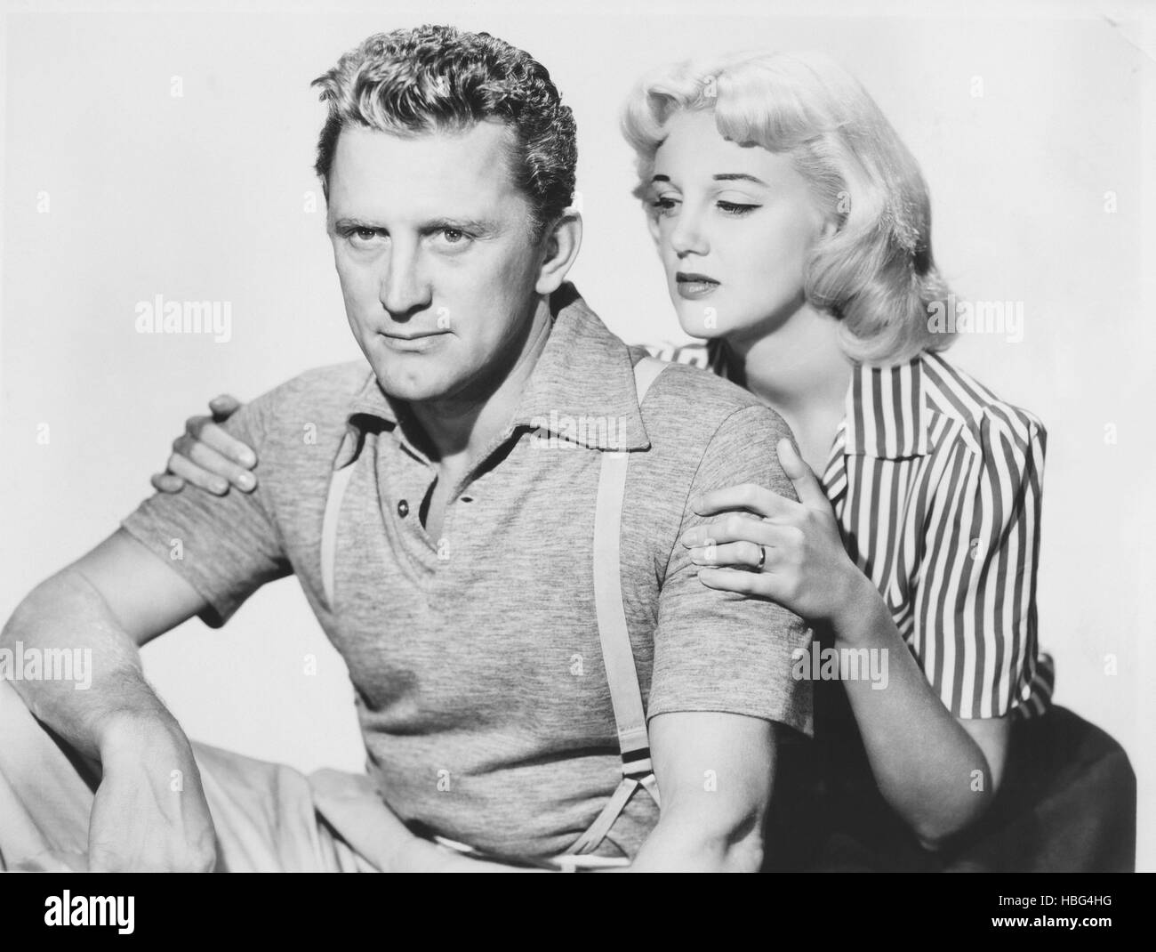 ACE IN THE HOLE, from left: Kirk Douglas, Jan Sterling, 1951 Stock Photo - Alamy