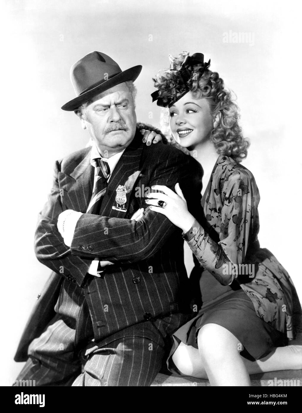 ACTION IN THE NORTH ATLANTIC, from left, Alan Hale, Sr., Iris Adrian ...