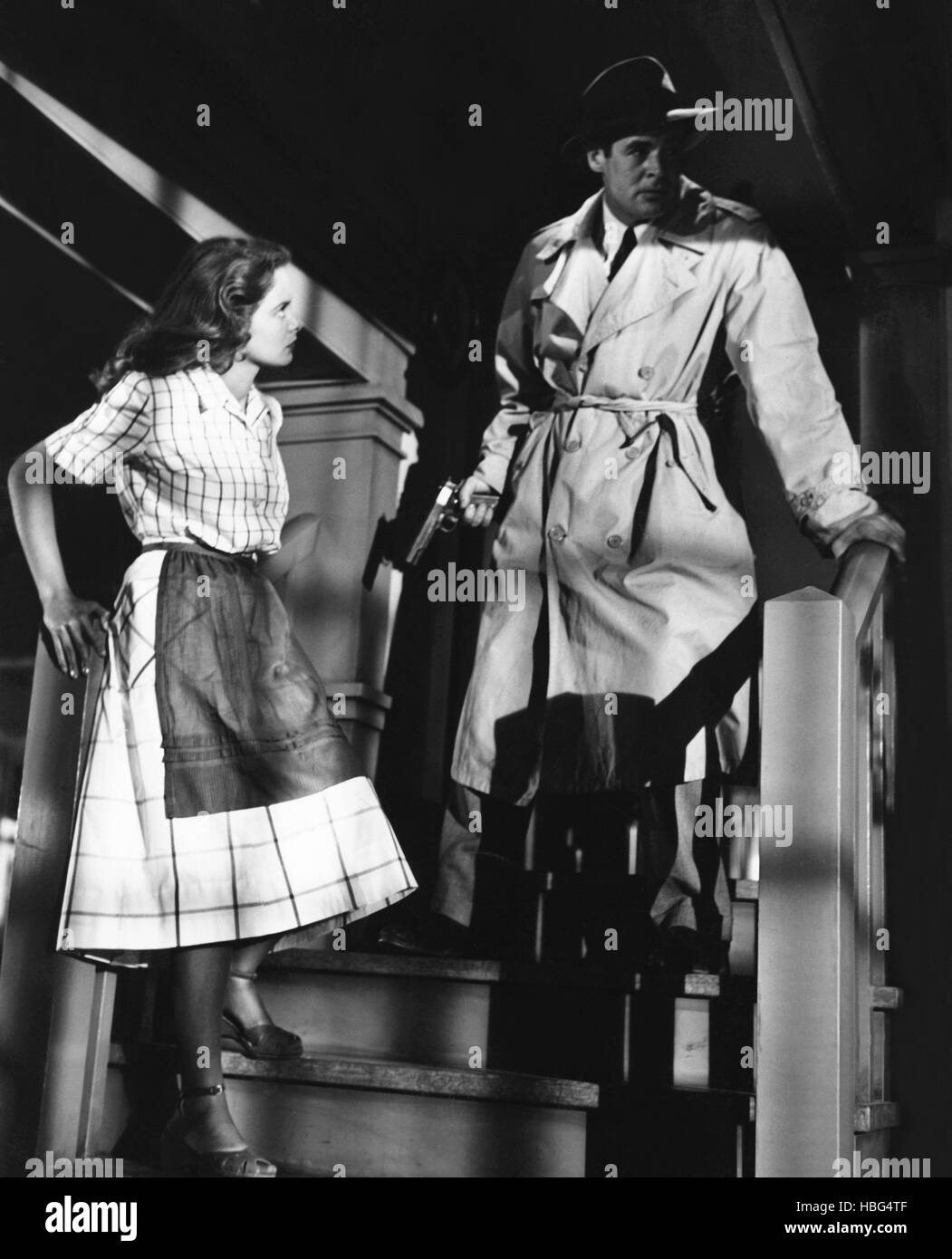 ACT OF VIOLENCE, from left: Janet Leigh, Robert Ryan, 1948 Stock Photo ...