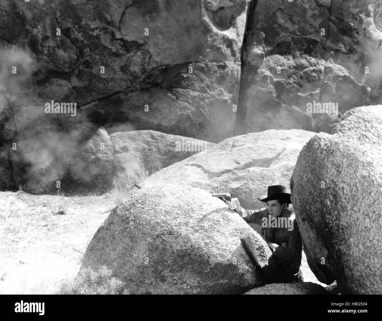 ACROSS THE PLAINS, Jack Randall, 1939 Stock Photo - Alamy