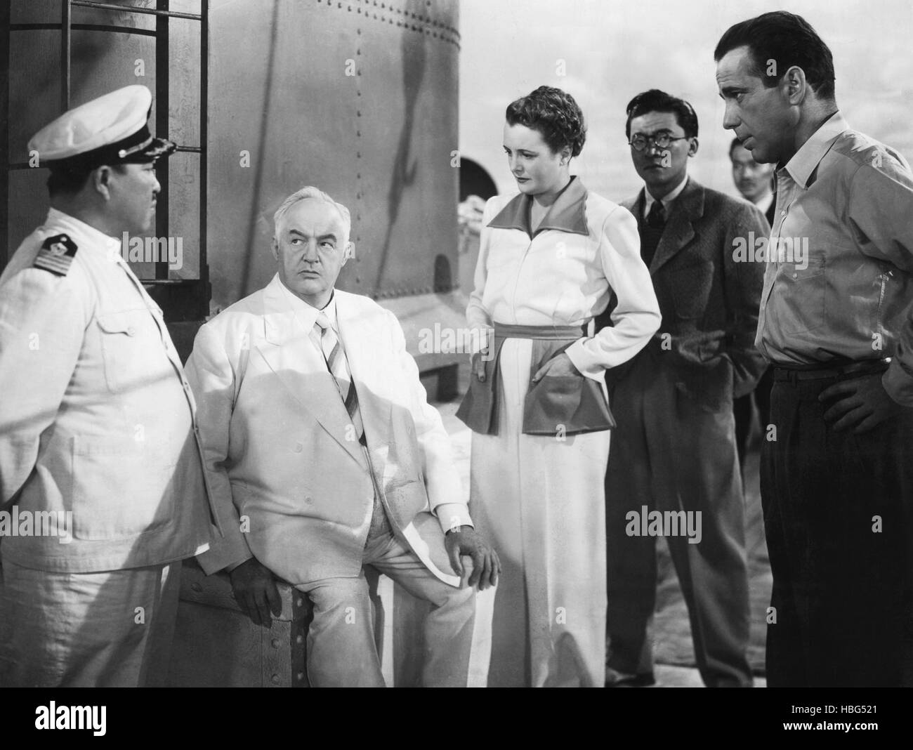 ACROSS THE PACIFIC, from left: Chester Gan, Sydney Greenstreet, Mary ...