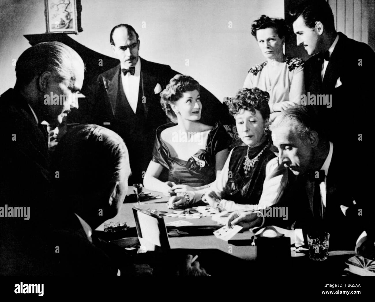 ADAM AND EVALYN, face to face from left: Helen Cherry, Stewart Granger ...