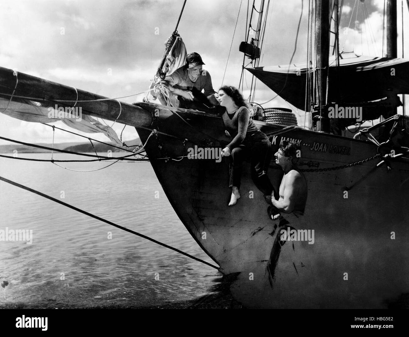 ADVENTURE GIRL, Joan Lowell, (center), 1934 Stock Photo - Alamy