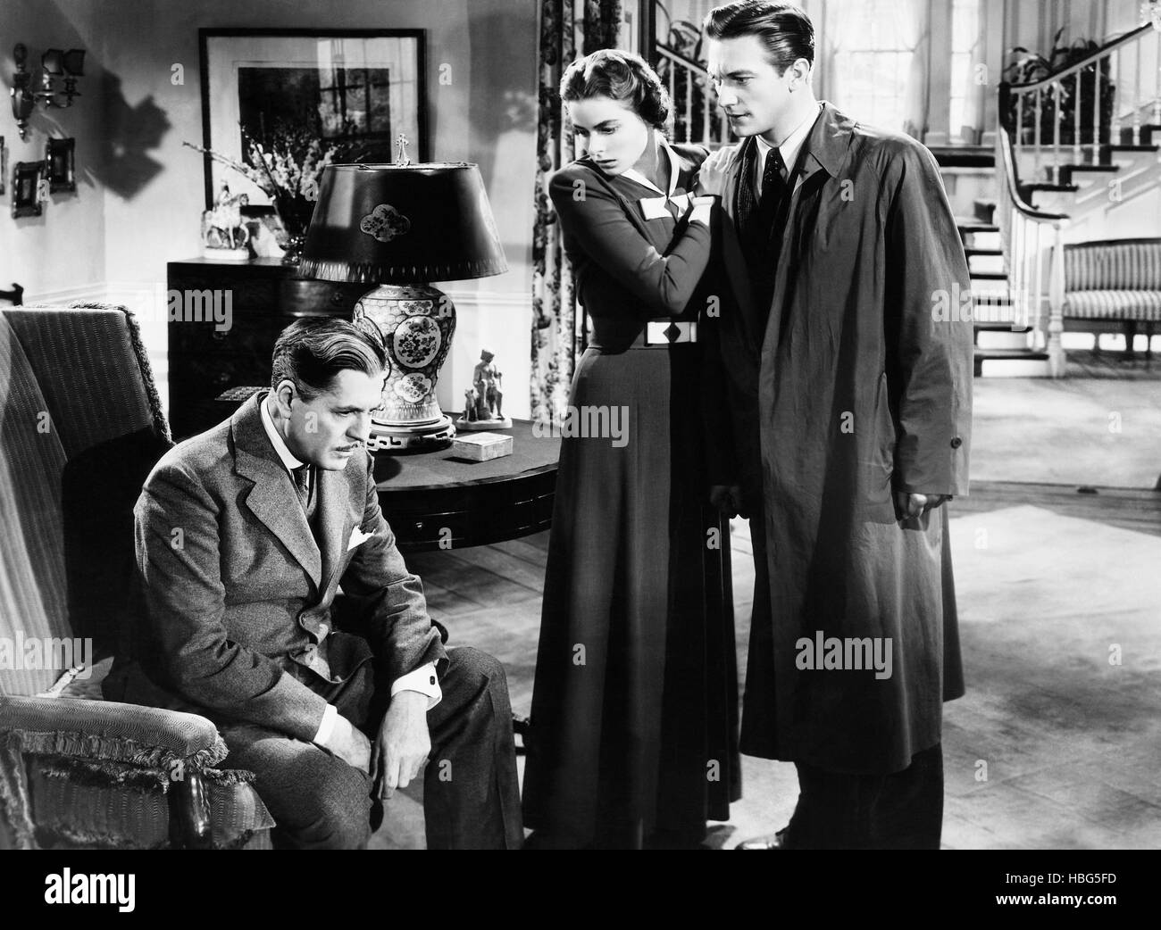 ADAM HAD FOUR SONS, from left: Warner Baxter, Ingrid Bergman, Richard ...