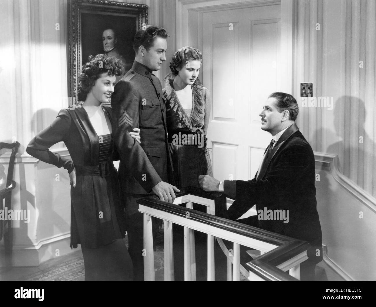 ADAM HAD FOUR SONS, from left: Susan Hayward, Richard Denning, Ingrid ...
