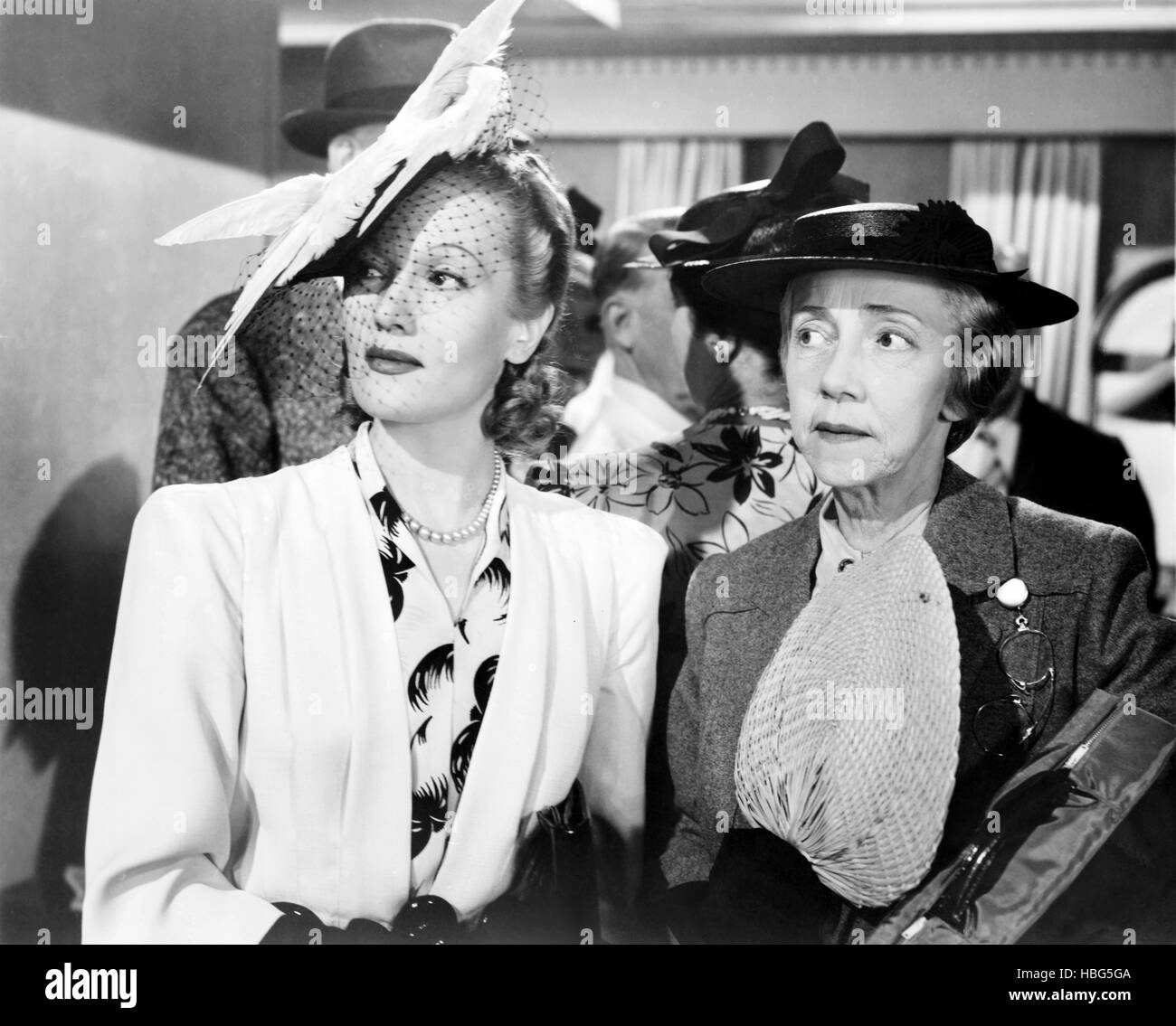 ADVENTURE IN DIAMONDS, from left, Isa Miranda, Elizabeth Patterson ...