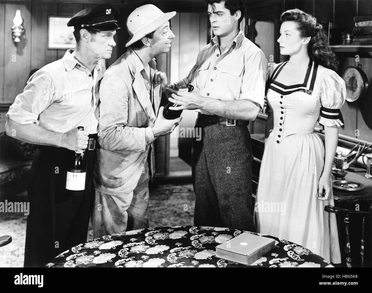 ADVENTURE ISLAND, from left: Paul Kelly, John Abbott, Rory Calhoun ...