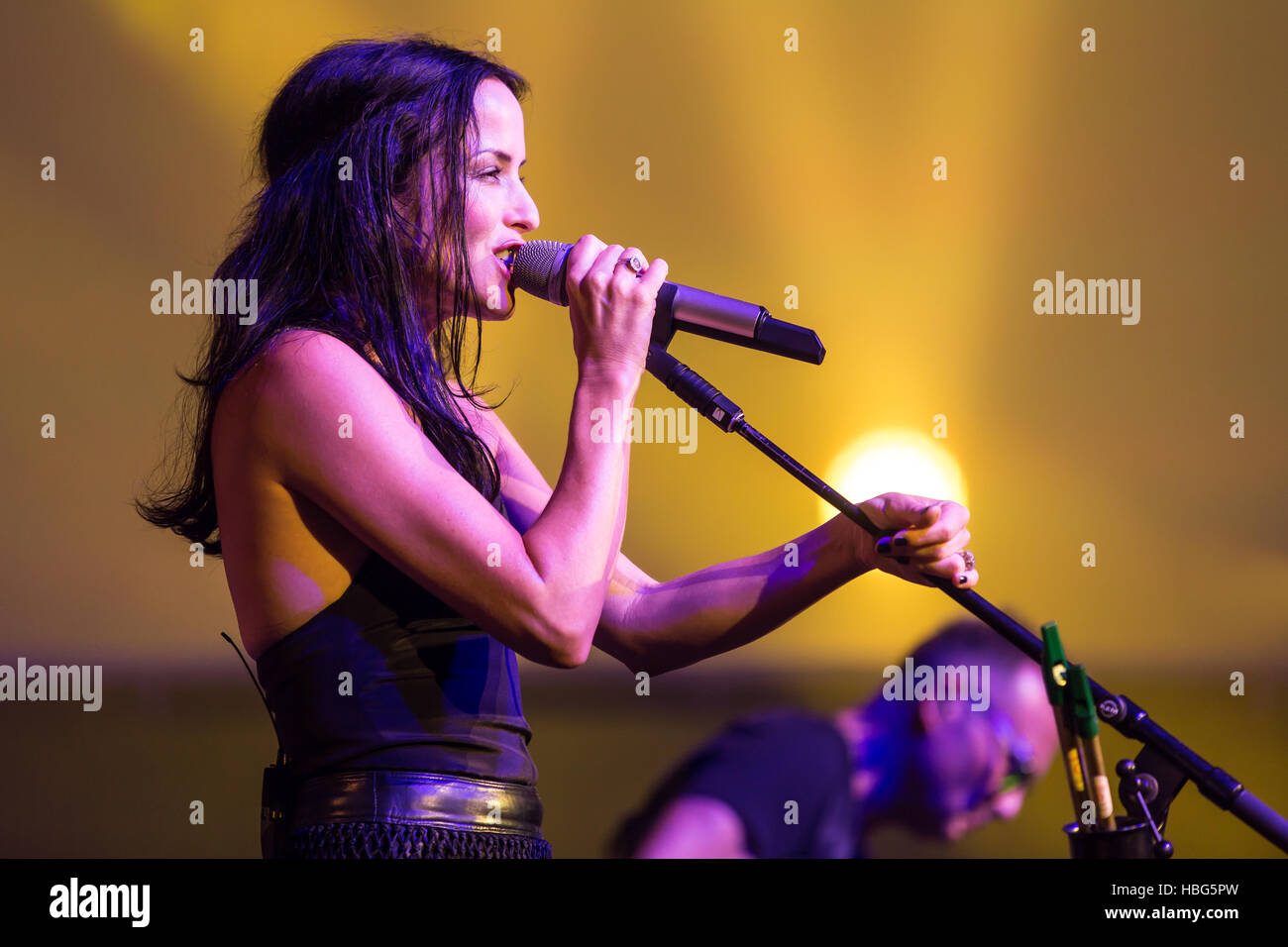 Andrea corr irish pop group the corrs hi-res stock photography and ...