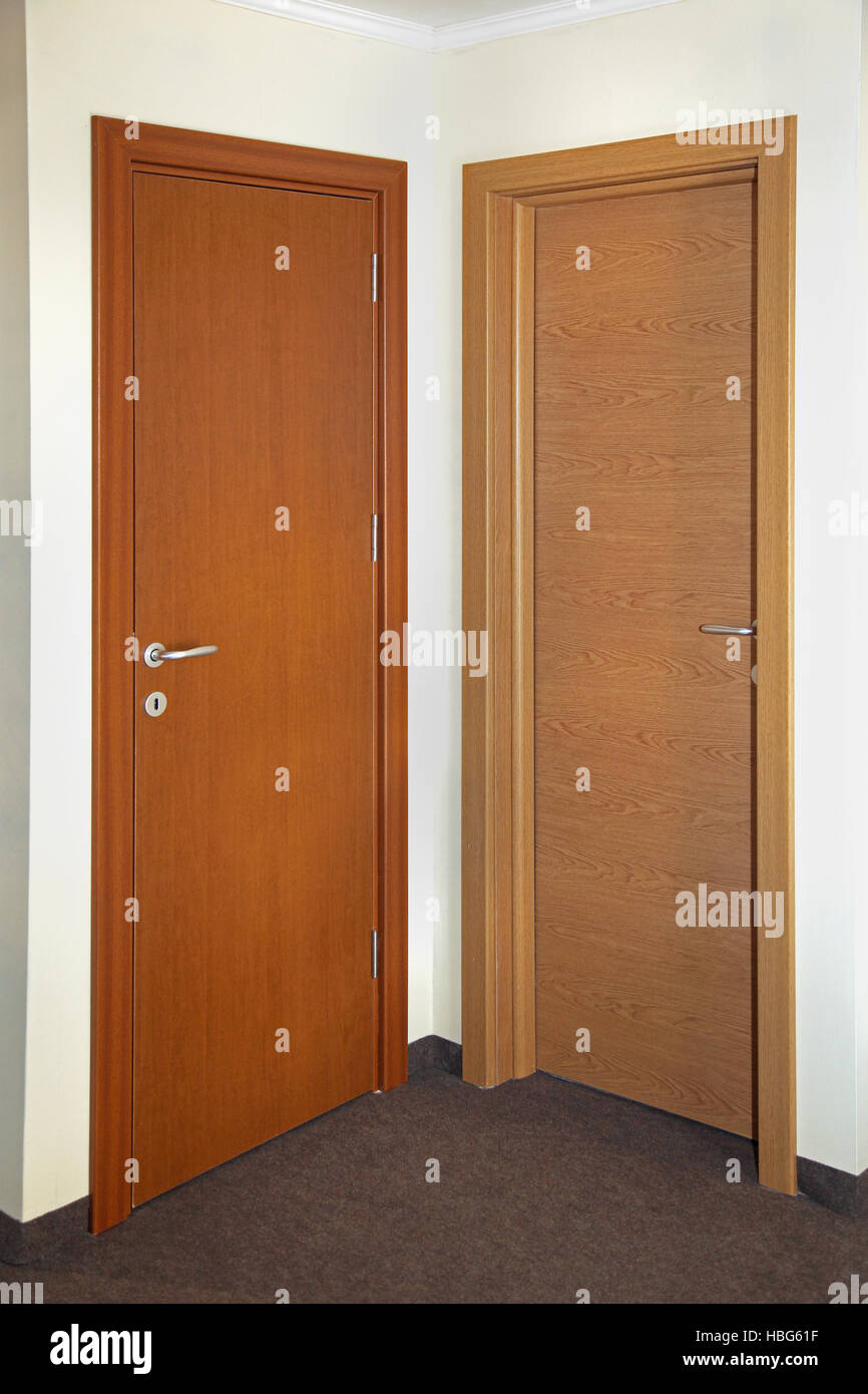 Two doors hi-res stock photography and images - Alamy