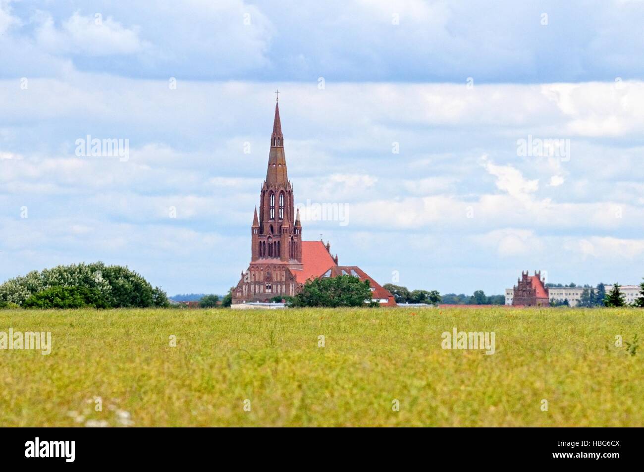 St. Bartholomew's Church in Demmin Germany Stock Photo - Alamy