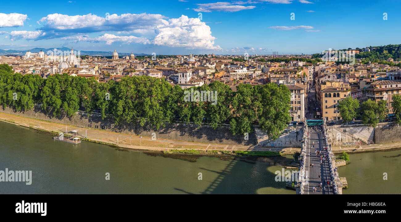 Panorama rome city hi-res stock photography and images - Alamy