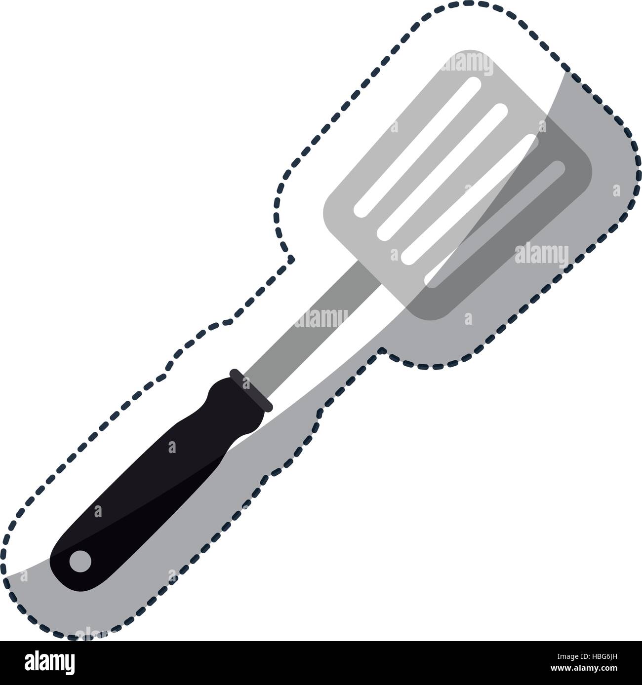 Turner icon. Kitchen supply tool and cooking theme. Isolated design ...