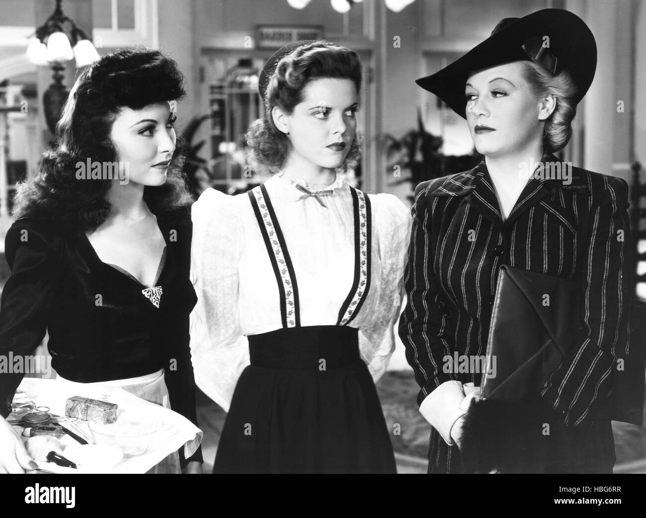 ALIAS JIMMY VALENTINE, from left: Linda Brent, Ruth Terry, Gloria ...