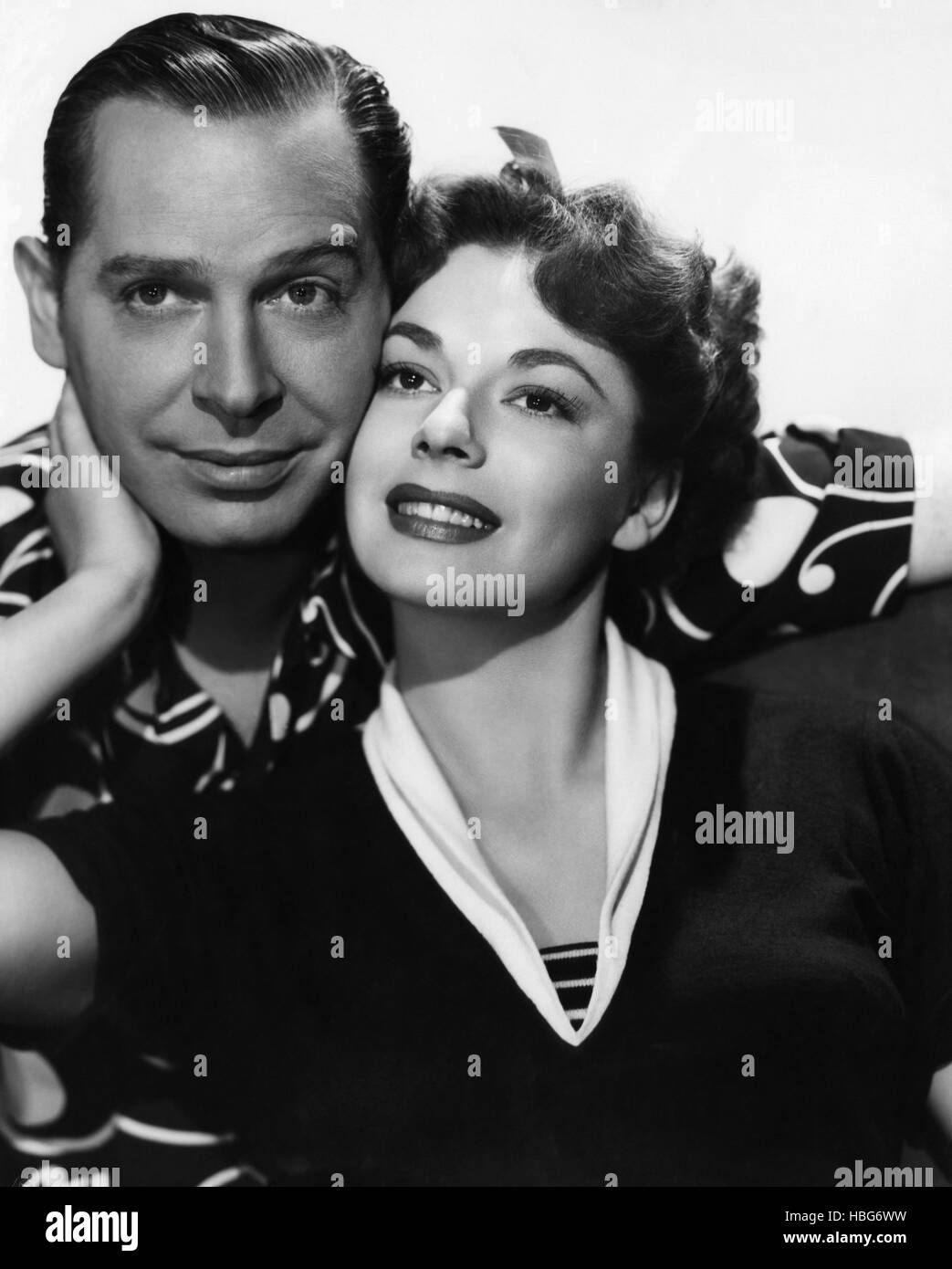 ALWAYS LEAVE THEM LAUGHING, Milton Berle, Ruth Roman, 1949 Stock Photo ...