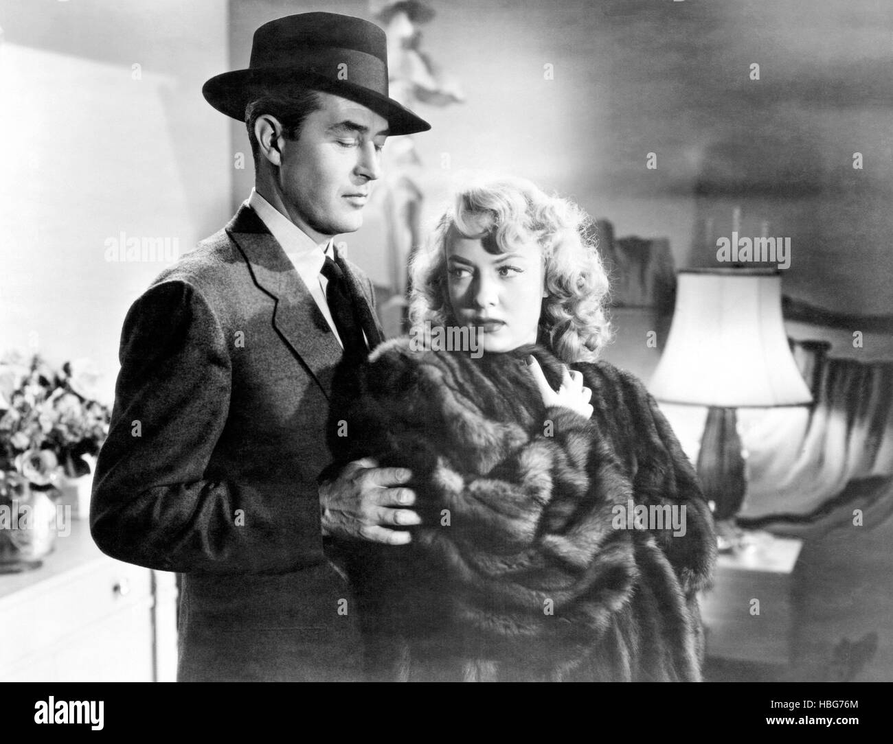 ALIAS NICK BEAL, from left: Ray Milland, Audrey Totter, 1949 Stock ...