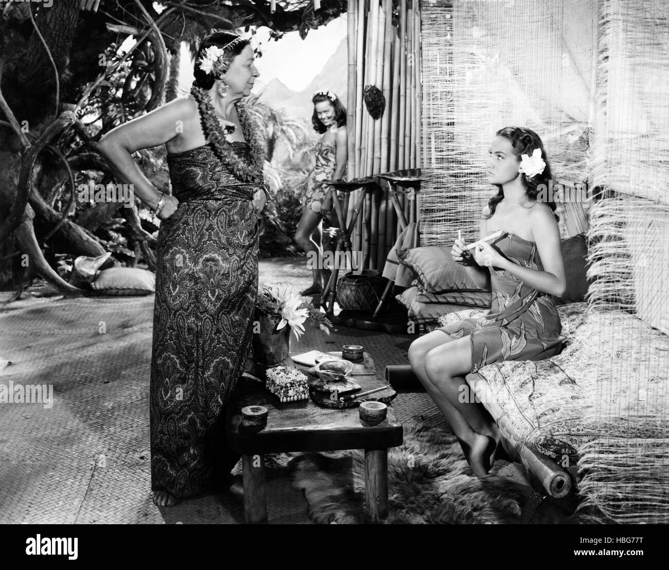 ALOMA OF THE SOUTH SEAS, from left: Esther Dale, Dona Drake, Dorothy ...