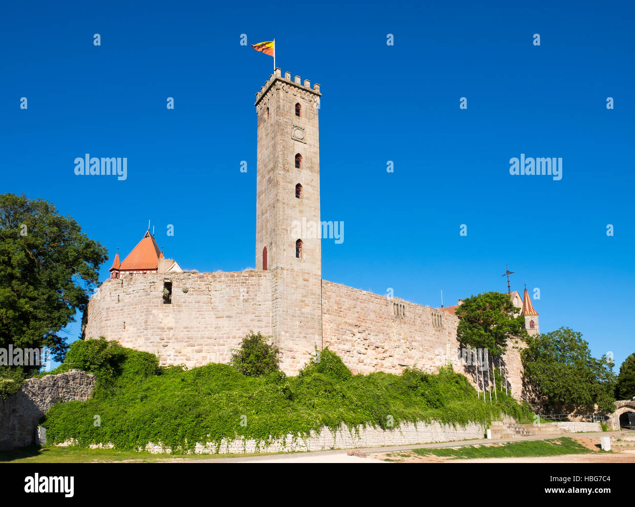 Burg Abenberg, castle, Franconian Lake District, Middle Franconia ...