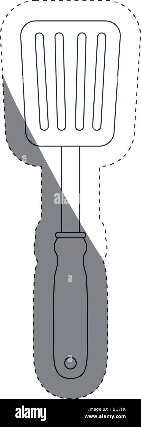 Turner icon. Kitchen supply tool and cooking theme. Isolated design ...