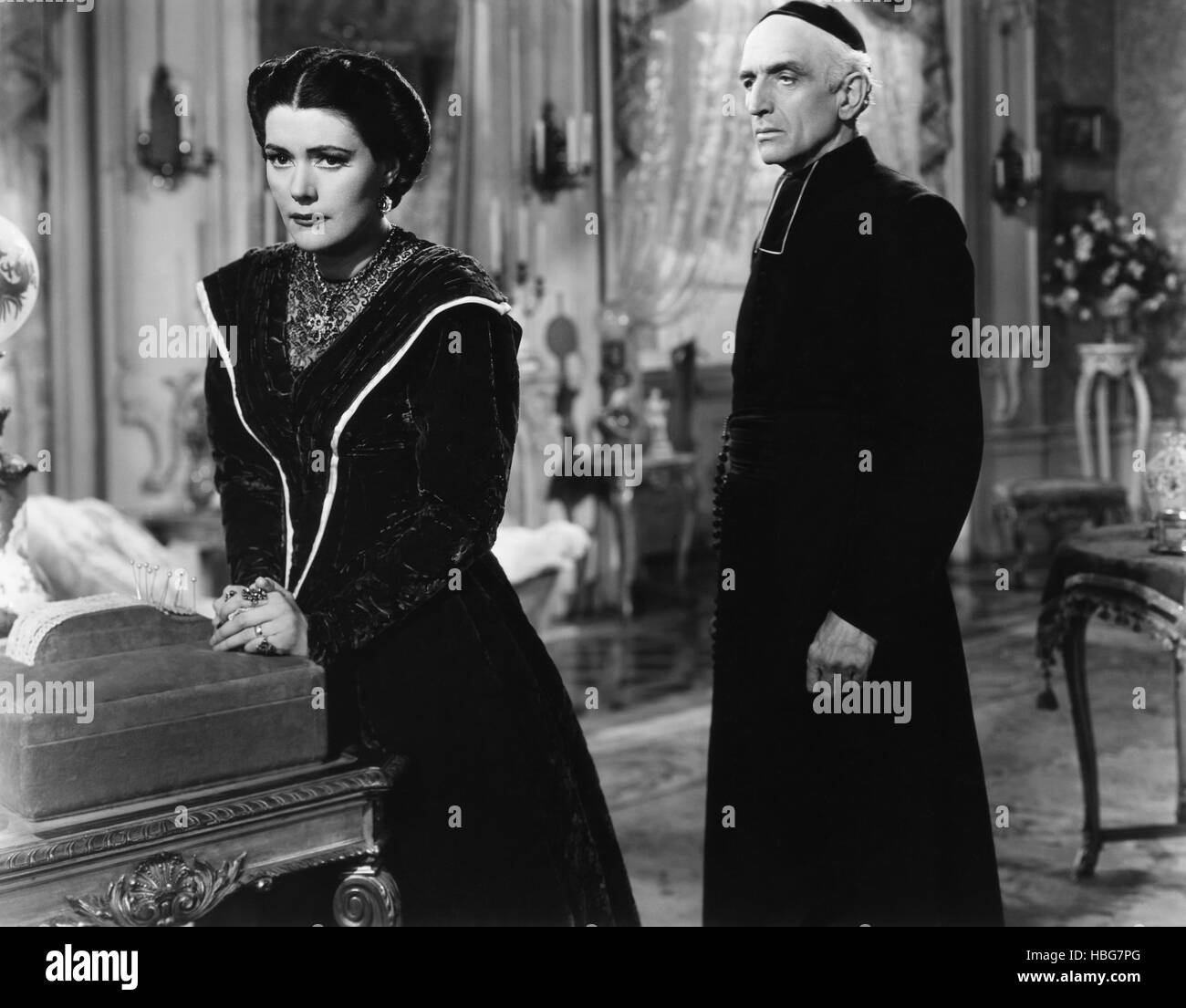 ALL THIS, AND HEAVEN TOO, from left: Barbara O'Neil, Fritz Leiber, 1940 ...