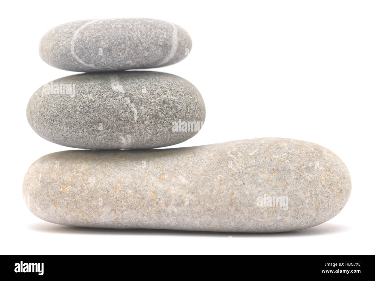 balancing pebble tower Stock Photo - Alamy