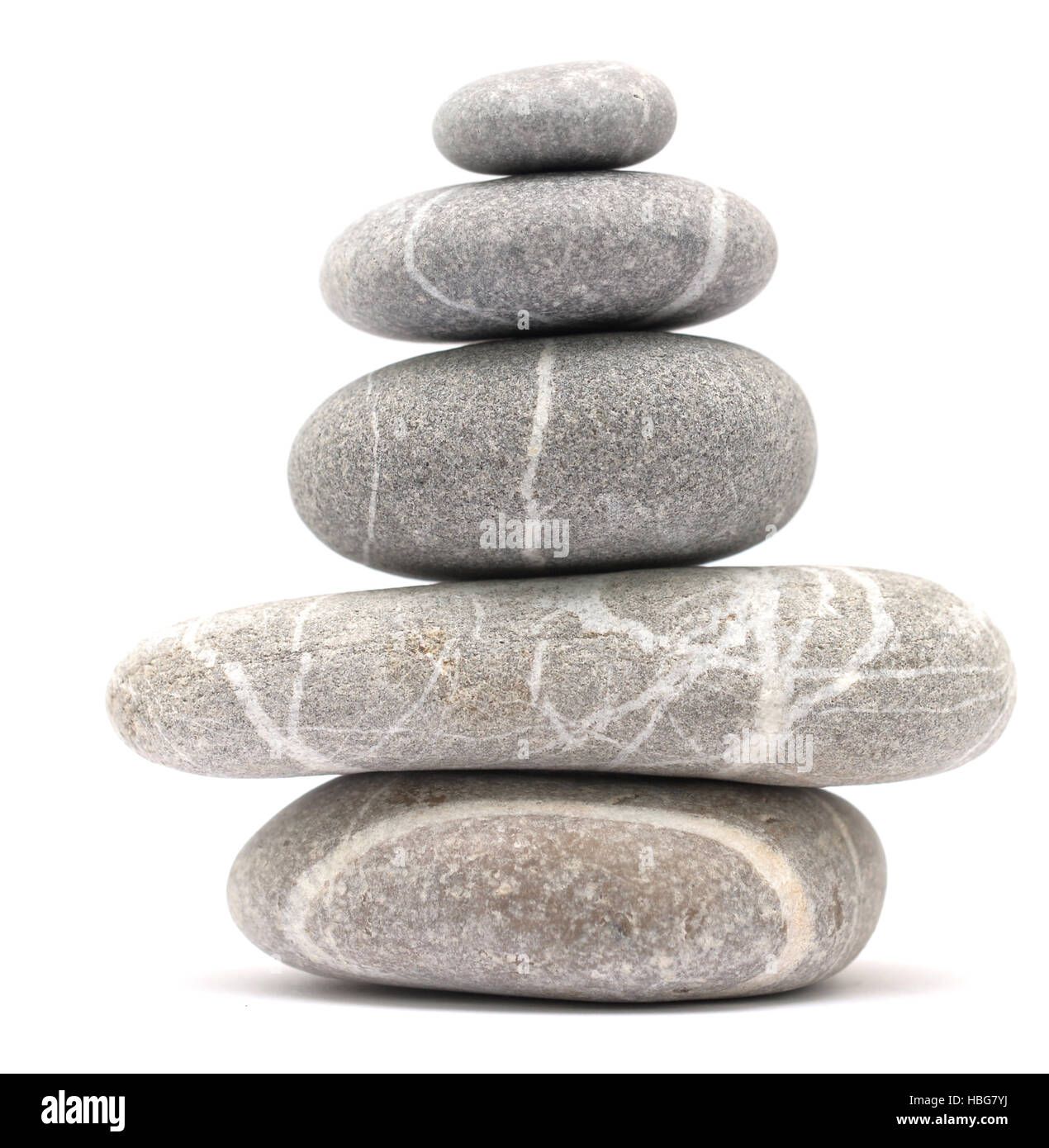balancing pebble tower Stock Photo - Alamy