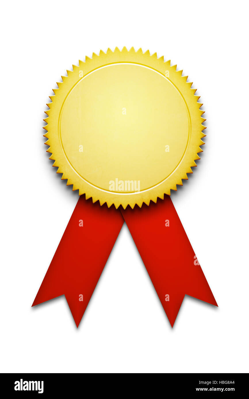 Blank Participation Ribbon