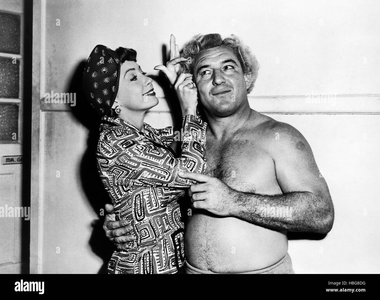 ALIAS THE CHAMP, Barbara Fuller, Gorgeous George, (aka George Raymond ...