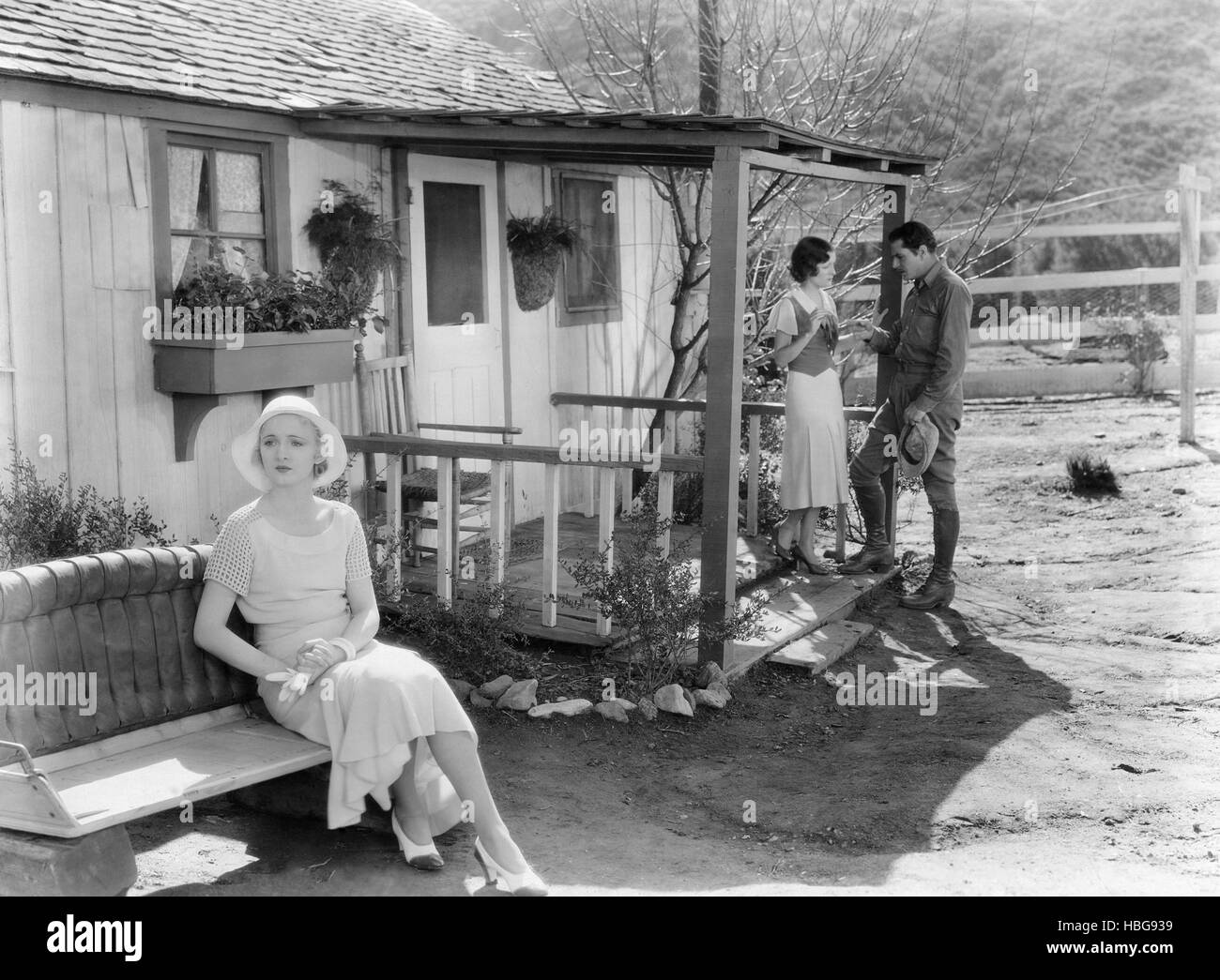 AMATEUR DADDY, Lucille Powers, Marian Nixon, Warner Baxter, 1932 Stock ...