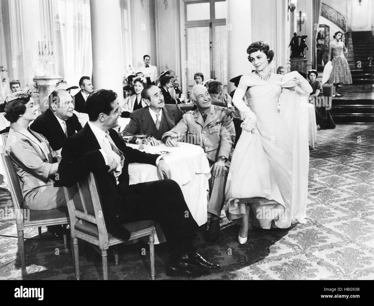 THE AMBASSADOR'S DAUGHTER, seated clockwise from front: Francis Lederer ...