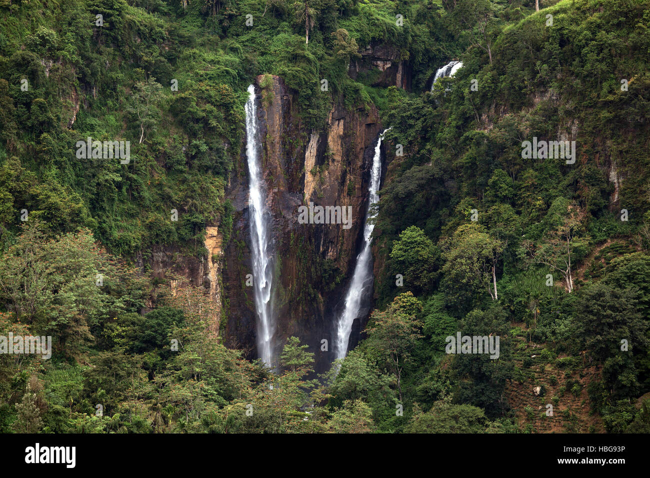 Ramboda Falls, Pussellawa, Kandy-Nuwara Eliya, Central Province, Sri ...