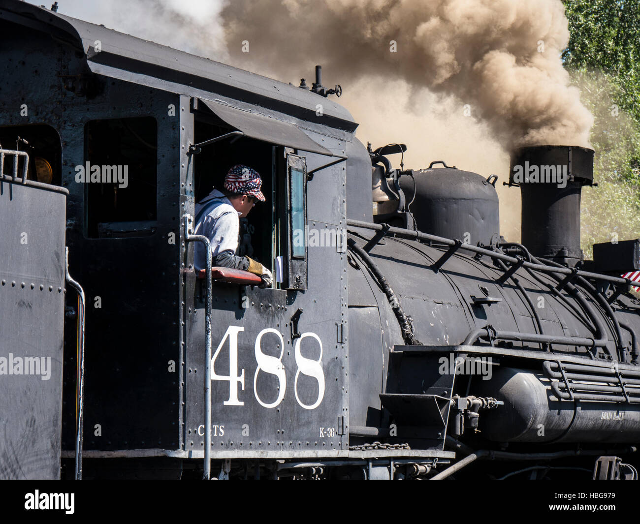 Locomotive 488, Cumbres & Toltec Scenic Railroad Chama, New Mexico ...