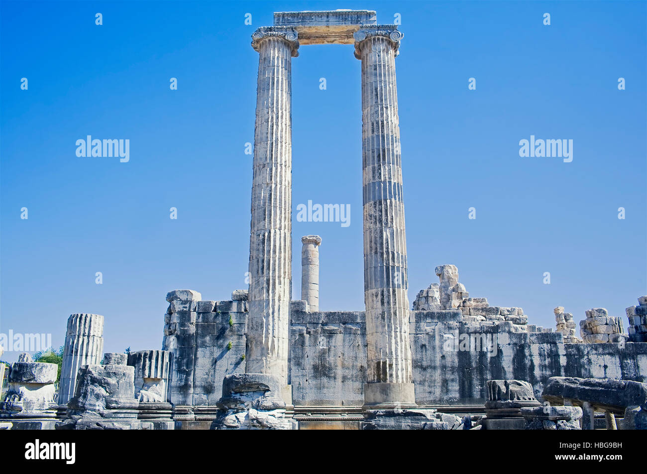 Apollo temple didyma turkey hi-res stock photography and images - Alamy