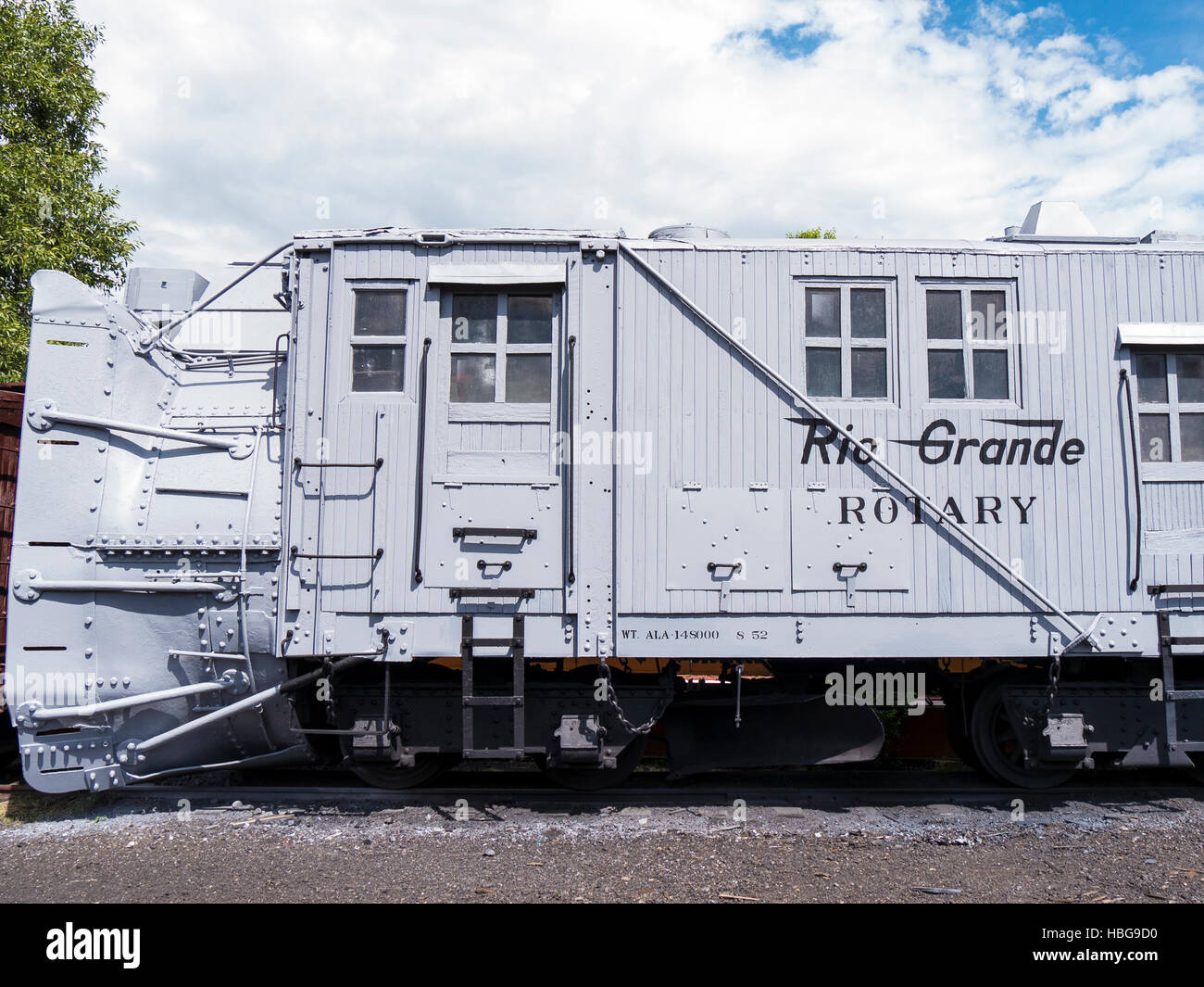 Rotary snow plow, Cumbres & Toltec Scenic Railroad, Chama, New Mexico ...