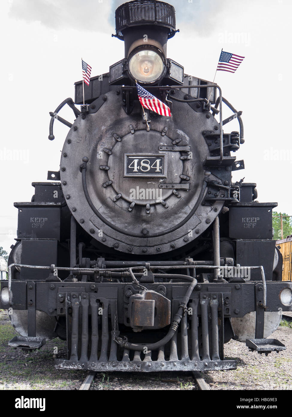 Locomotive 484, Cumbres & Toltec Scenic Railroad, Chama, New Mexico ...