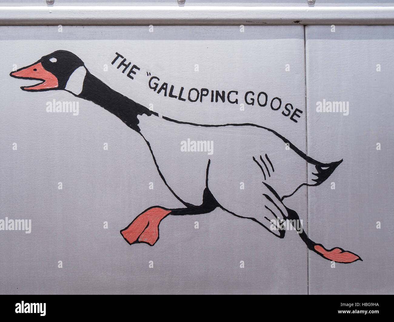 Galloping Goose #5 logo Stock Photo - Alamy