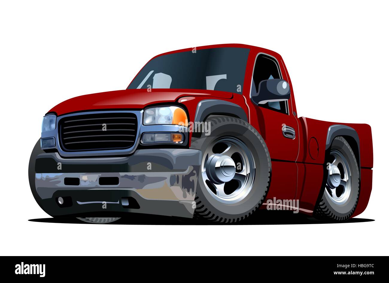 Road up cartoon background Cut Out Stock Images & Pictures - Alamy