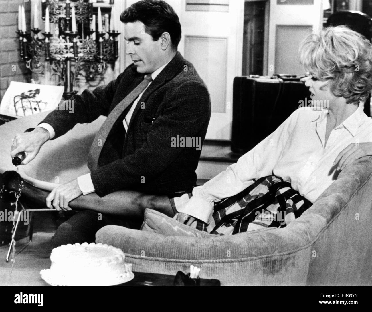 ANY WEDNESDAY, Dean Jones, Jane Fonda, 1966 Stock Photo - Alamy