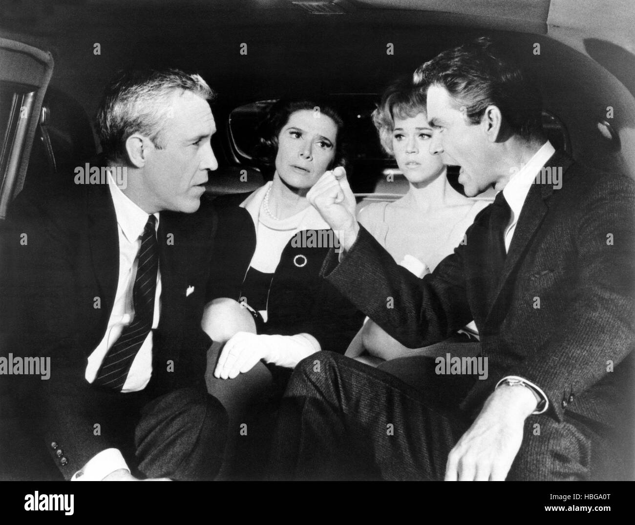 ANY WEDNESDAY, from left: Jason Robards, Rosemary Murphy, Jane Fonda ...